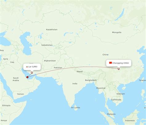 Flights From Chongqing To Lar Ckg To Lrr Airlines And Best Routes