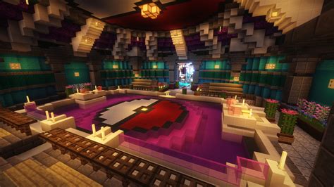 Minecraft Gym Interior