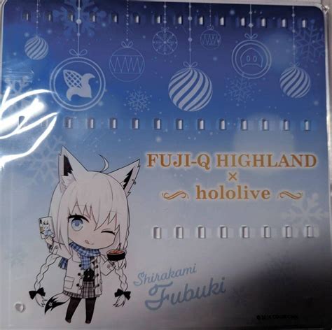 ホロライブ In 富士急ハイランド アクリルデコレーションボード 白上フブキ By メルカリ