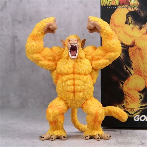 Dragon Ball Ichiban Golden Ape Goku Figure Model GT Ashtray Toy