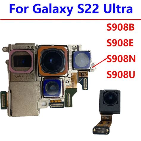 C Mara Frontal Trasera Para Samsung Galaxy S22 Ultra M Dulo De C Mara