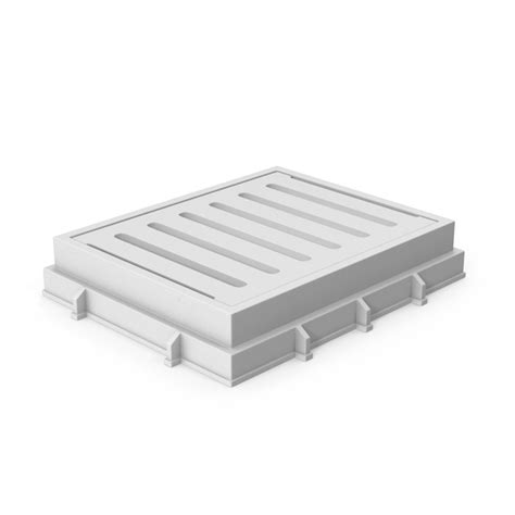 Monochrome Manhole 3d Object 2367224523 Shutterstock