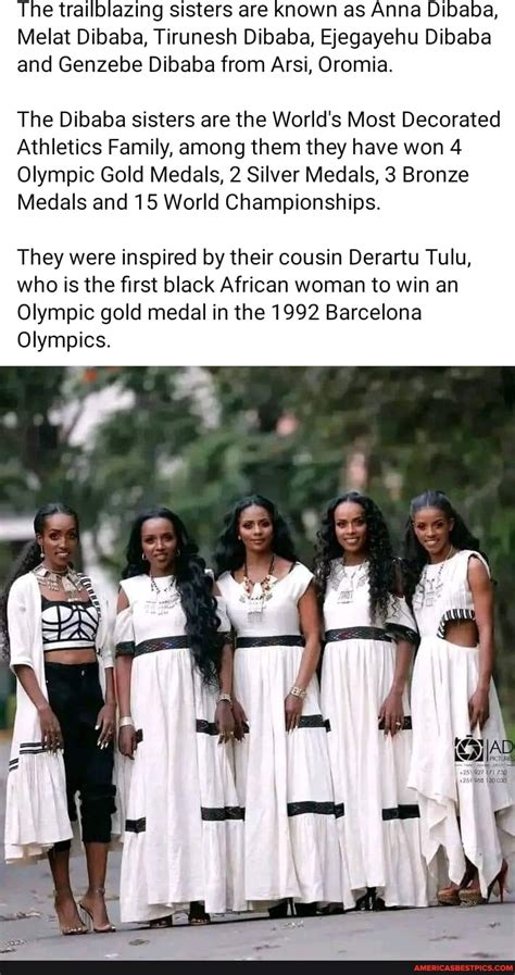 The Trailblazing Sisters Are Known As Anna Dibaba Melat Dibaba Tirunesh Dibaba Ejegayehu