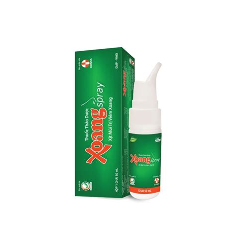Thuốc xịt mũi Xoangspray Gonsa điều trị viêm xoang viêm mũi dị ứng MEDSI