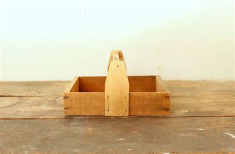 Rustic Wood Berry Carrier With Quart Boxes