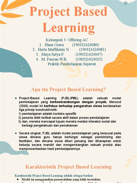 kelompok 3 project based learning pdf