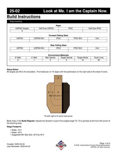 25 Series Classifier Stages Uspsaipsc Shooting Brian Enoss Forums