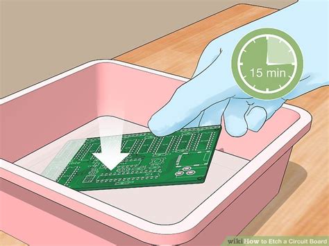 How To Etch A Circuit Board 10 Steps With Pictures Wikihow Tech
