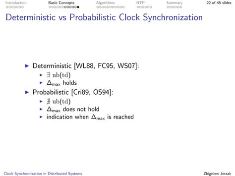 Clock Synchronization In Distributed Systems Ppt