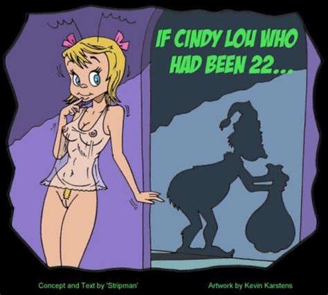 Grinch Bangs Cindy Lou Who Image How The Grinch Fucked Christmas