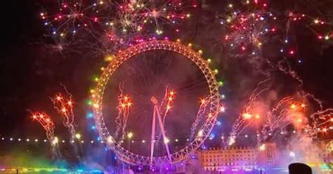 London Nye Fireworks Mark 10 Years Same Sex Marriage Equality