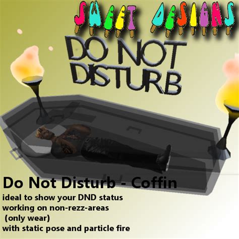 Second Life Marketplace Dnd Coffin Malevampire Box