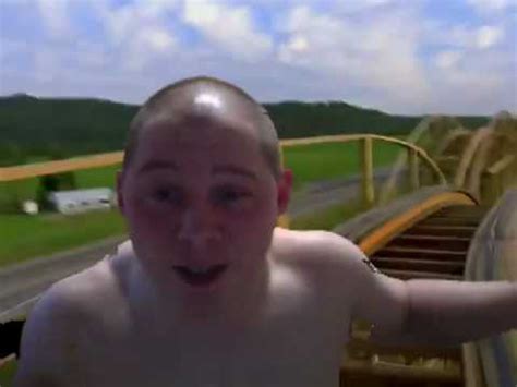 Naked Roller Coaster Ride Youtube