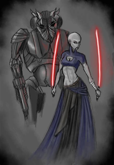 Asajj Ventress By Kingoftheplatypus On Deviantart