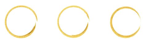 흰색 배경에 고립 된 그림자와 함께 골드 빛나는 빛나는 빈티지 원형 프레임 골드 현실감 프리미엄 벡터