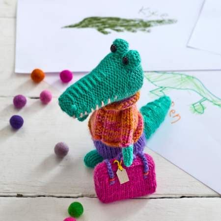 Summer Holiday Crocodile Toy Knitting Pattern Knitting Patterns Let Summer Holiday Crocodile Toy Knitting Pattern Knitting Patterns Let