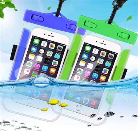 Funda Protectora Impermeable Sumergible Para Celular Cuotas sin interés