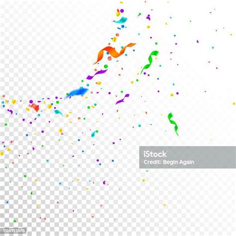 스트리머와 색종이 다채로운 색조와 호일 R 놀라움에 대한 스톡 벡터 아트 및 기타 이미지 놀라움 떨어짐 반짝이 조각