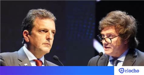 El Cruce Del Año Hoy Debaten Massa Y Milei De Cara Al Balotaje El Ocho