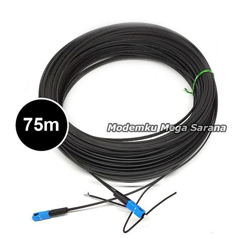 Networking Kabel Fiber Optik Kabel Fiber Optik Optic FO Fast Connector SC UPC FTTH 1 Core