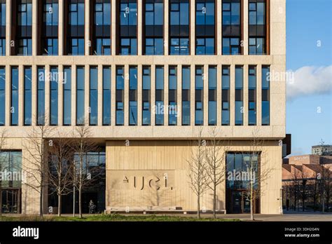 Sun Shines On The New Ucl East Campus Beside The Olympic Park In