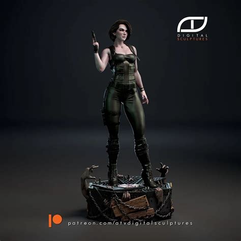 Jill Valentine 3d Print Model Download Free