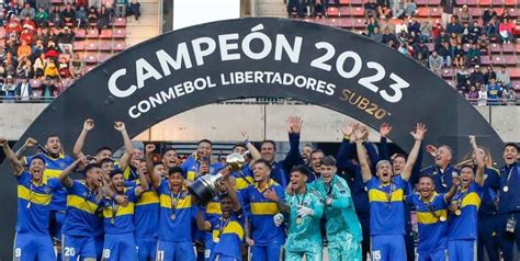 Copa Libertadores Sub 20 Boca campeón Juveniles
