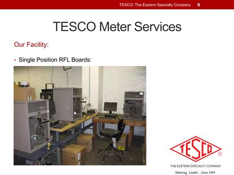 Tesco Meter Services Ppt
