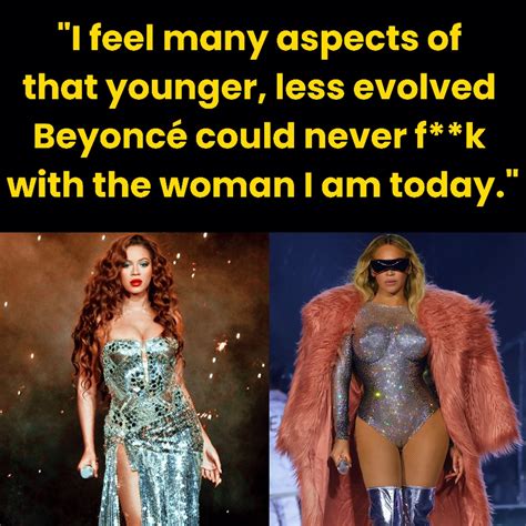 Beyoncé Fan Account Beyoncé Reflecting On Her Growth Over The Years