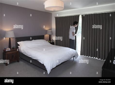 Man Peeping Bedroom Hi Res Stock Photography And Images Alamy