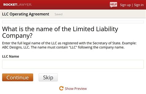 Create An LLC Operating Agreement In 5 Steps Free Template