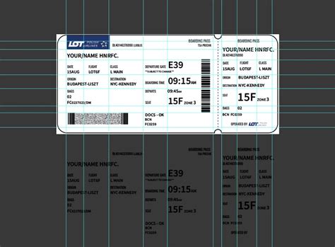 Download Free Editable Boarding Pass Vector Free Vector Misc