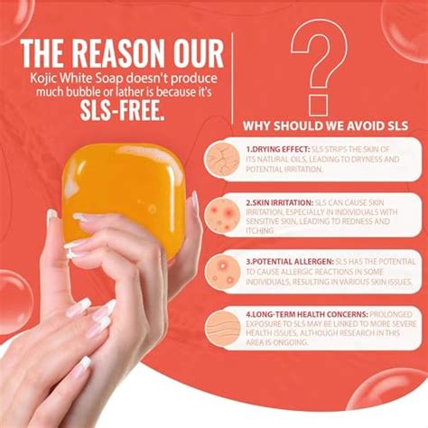 Pure Kojic Acid Skin Brightening Soap For Reduce Dark Spots And Glowing