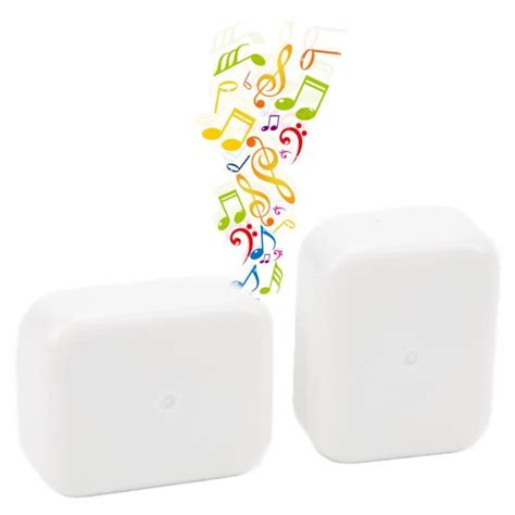 Mouvement de boîte à musique VGEBY Mélodies apaisantes Blanc x x cm