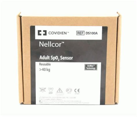 Nellcor Ds 100a Short Oximax Spo2 Sensor With Adult Finger Clip Ds 100a