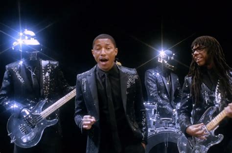 Pharrell Williams Performs New Daft Punk Single Get Lucky Live The