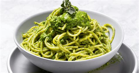 Espagueti Verde Cremoso Receta Mexicana Con Cilantro Sin Chile Poblano