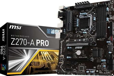 Msi Intel Z A Pro Pro Series Ddr Usb Crossfire Atx Lga Socket Motherboard A