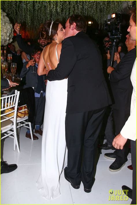 Quentin Tarantino And New Bride Daniella Pick Celebrate Their Wedding In