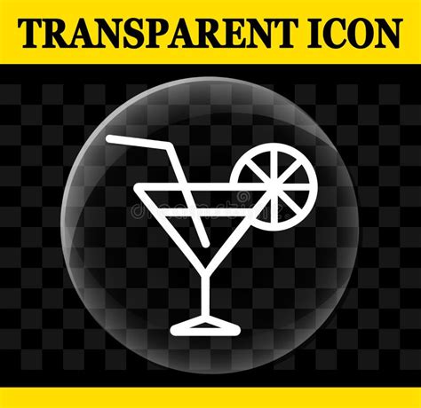 Drink Vector Circle Transparent Icon Stock Vector Illustration Of