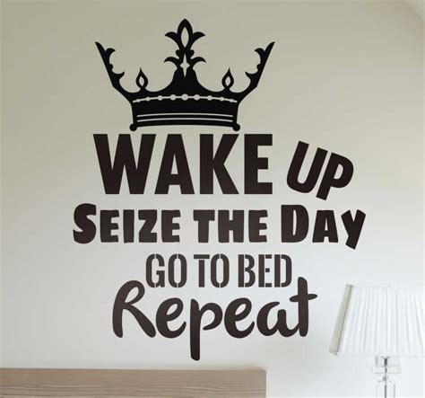 Wandtattoo Wake Up Seize The Day Tenstickers