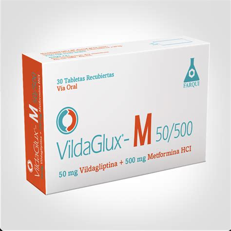 Vildaglux M 50 500mg Capletas Farmaciard