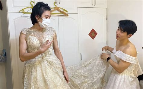 299元3件的婚纱盲盒，看看到底能开出什么宝贝？ 哔哩哔哩