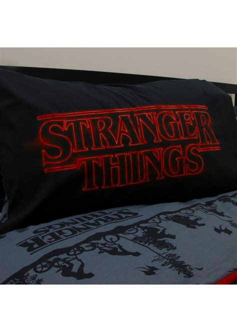 Stranger Things Town Panel Duvet Set Matalan