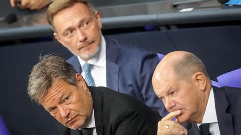 Wirtschaftspolitik Kanzler Scholz Und Finanzminister Lindner Planen