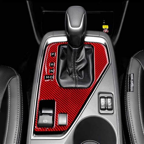 For Crosstrek 2022 2024 Lhd Soft Carbon Fiber Car Center Console Gear