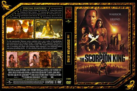 The Scorpion King Movie Dvd Custom Covers Scorpionking Jackdarippa