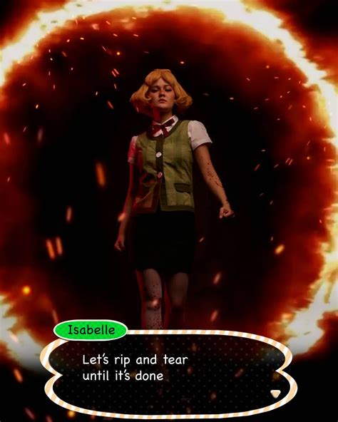 [self] My Doom Crossing Isabelle Cosplay Scrolller