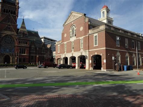 Cambridge Fire Headquarters And Memorial Hall Cambridge Massachusetts
