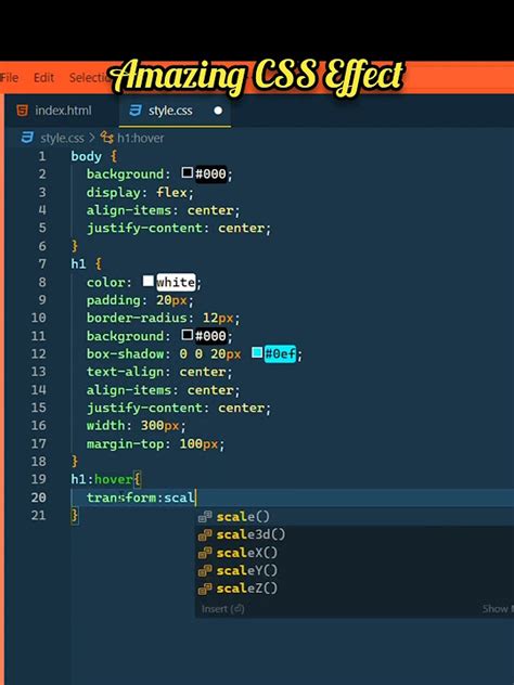 how to create animation on hover how to use transform in css coding